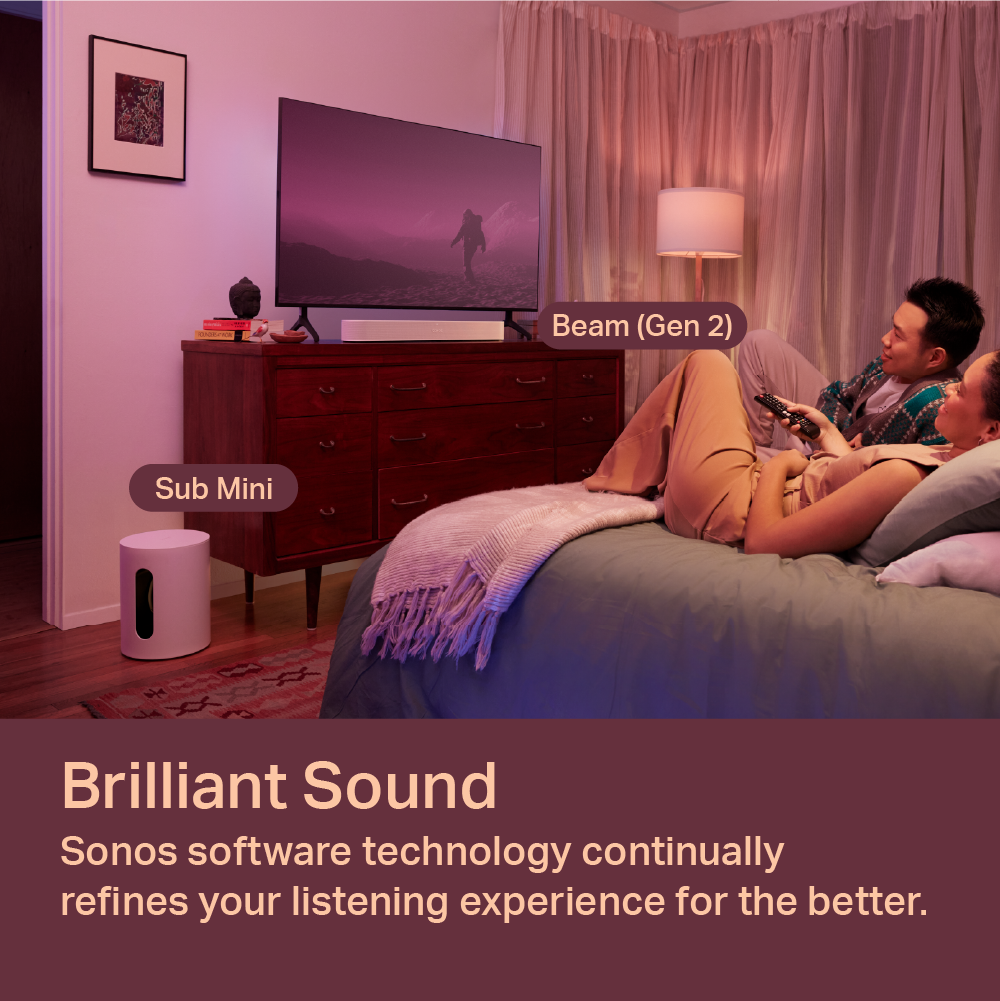 Sonos Sonos 3.1 with Beam (Gen 2) and Sub Mini Set | TC Acoustic