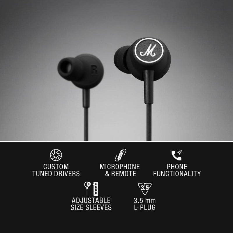 Marshall Mode Wired In-Ear Earphone – TC Acoustic